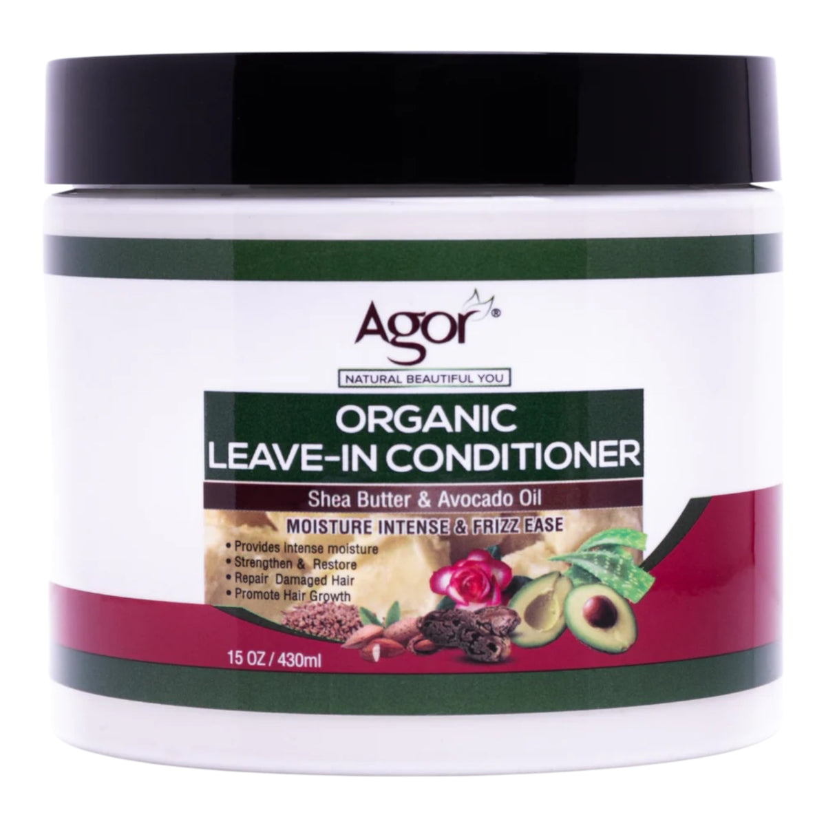 Agor Organic Leave-In Conditioner – 430 g | Altohabesha